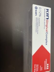 Kin Gingival Toothpaste - Kellys Pharmacy